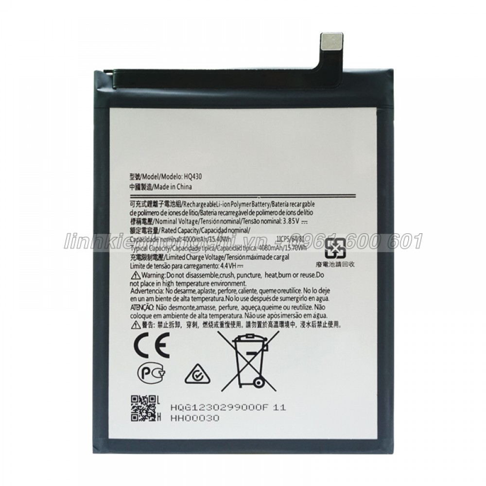 Pin Nokia 5.4 TA-1325 TA-1337 (HQ430) 4080mAh Zin chính hãng