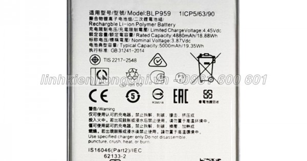 Pin Oppo BLP959 / Reno8 T 4G / Reno 8T 4G / CPH2481 Zin