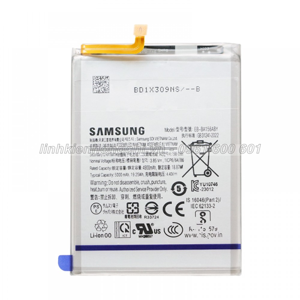 Pin Samsung EB-BA156ABY / Galaxy A15 / A155F / A155N / Galaxy A15 5G ...