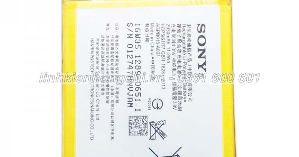 Pin Sony Xperia C5 Ultra E5563 2930mAh Zin chính hãng