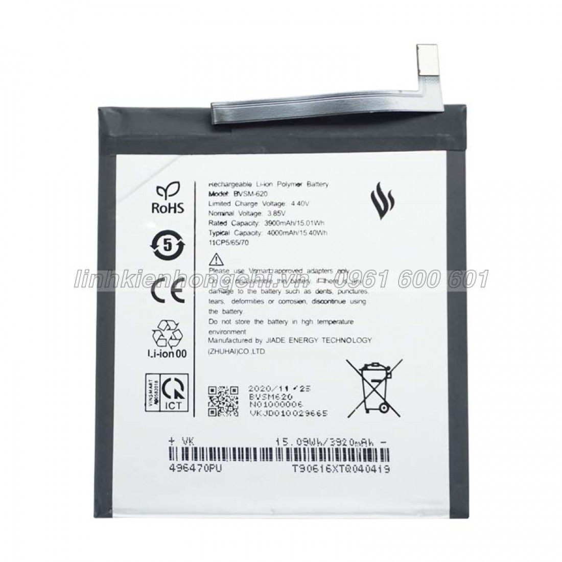 Pin Vsmart BVSM-620 / Vsmart Live V620A